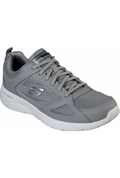 Skechers Dynamight 2.0-Fallford Erkek Gri Spor Ayakkabı 58363 Gry Skechers Dynamight 2.0-Fallford Erkek Gri Spor Ayakkabı 58363 Gry