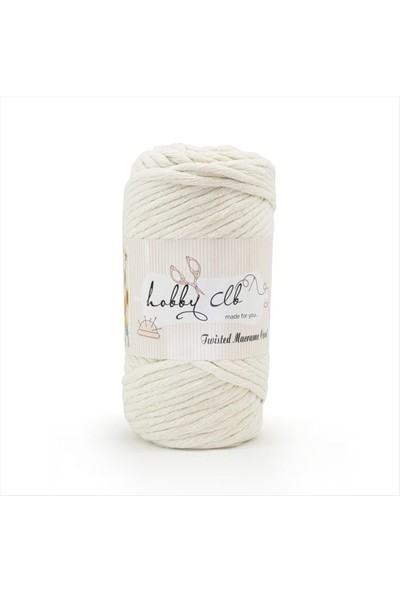 Hobby Clb Taranan Makrome Hobi Ipi Ekru Hobby Clb Taranan Makrome Hobi Ipi Ekru