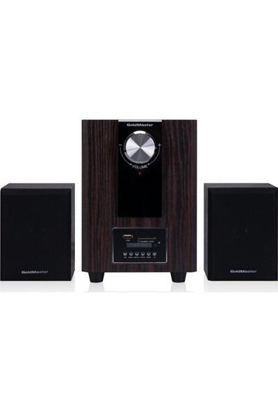 Goldmaster S-2128 2+1 Ses Sistemi(Bluetooth Özellikli) Goldmaster S-2128 2+1 Ses Sistemi(Bluetooth Özellikli)