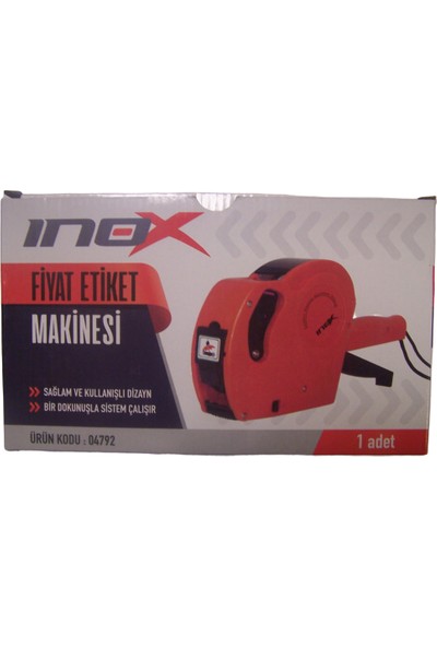 İnox 04792 Etiket Makinası
