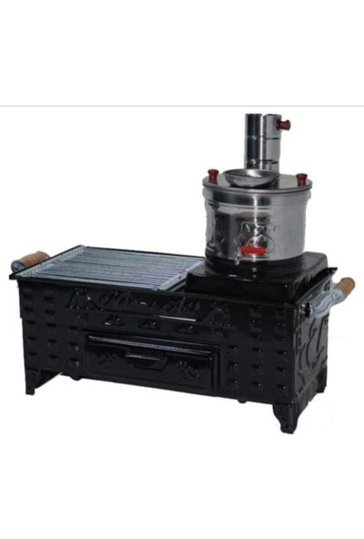 Isıser Semaverli Mangal Takım