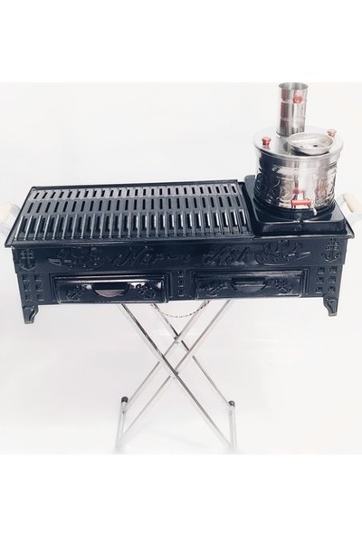 Isıser Semaverli Mangal Takım