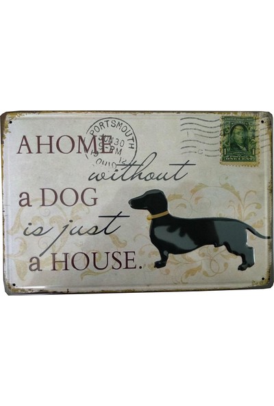 Köpek Temalı Retro Kabartma Metal Plaka 20 x 30 cm cm Metal Tablo Köpek Temalı Retro Kabartma Metal Plaka 20 x 30 cm cm Metal Tablo