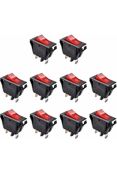 Dünya Magnet Aç Kapa Kırmızı Mini Anahtar On Of Switch Pano Tipi Güç Anahtarı 10'lu Dünya Magnet Aç Kapa Kırmızı Mini Anahtar On Of Switch Pano Tipi Güç Anahtarı 10'lu