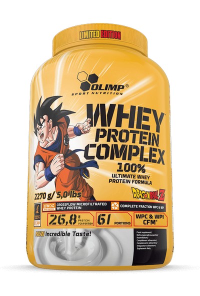 Olimp Whey Protein Complex Dragon Ball Z 2270 gr Double Çikolata Olimp Whey Protein Complex Dragon Ball Z 2270 gr Double Çikolata