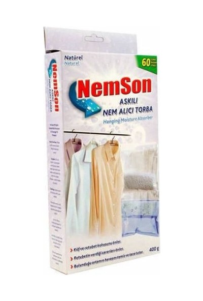 Nemson Nem Alıcı Rutubet Giderici Askılı Torba 250 gr