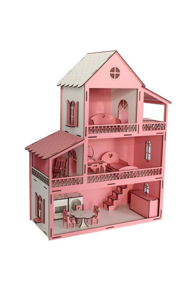 Hakikat Kitabevi Ahşap Barbie Oyun Evi Hakikat Kitabevi Ahşap Barbie Oyun Evi