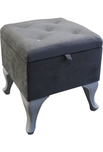 Ertok Sandıklı Puf Koltuk Gri