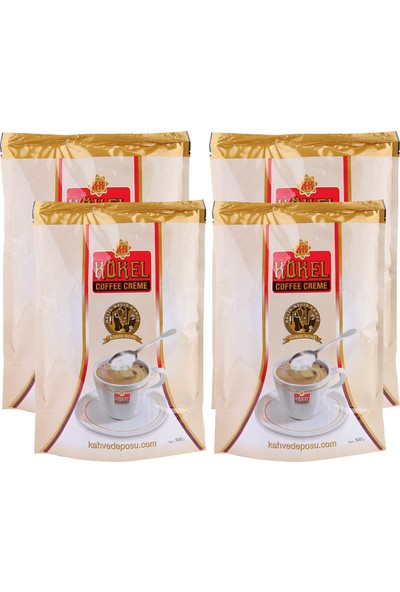 Kahve Deposu Kökel Kahve Kreması 500 Gr.4'lü