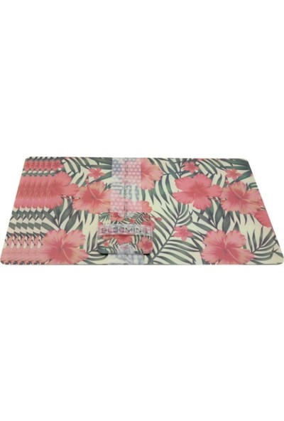 Bambum Cuberta 6'lı Amerikan Servis ve Bardak Altlığı Siyah