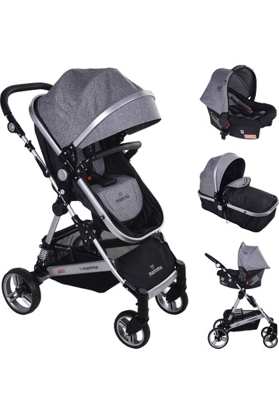 Mamma Fox Travel Sistem Amortisörlü Bebek Arabası Mamma Fox Travel Sistem Amortisörlü Bebek Arabası