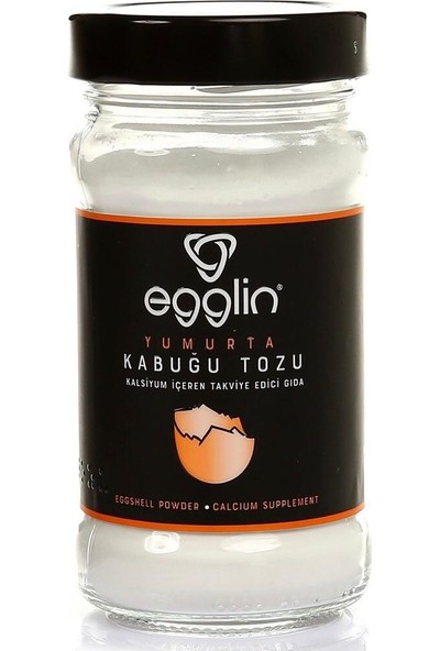 Egglin Yumurta Kabuğu Tozu 300 gr Egglin Yumurta Kabuğu Tozu 300 gr