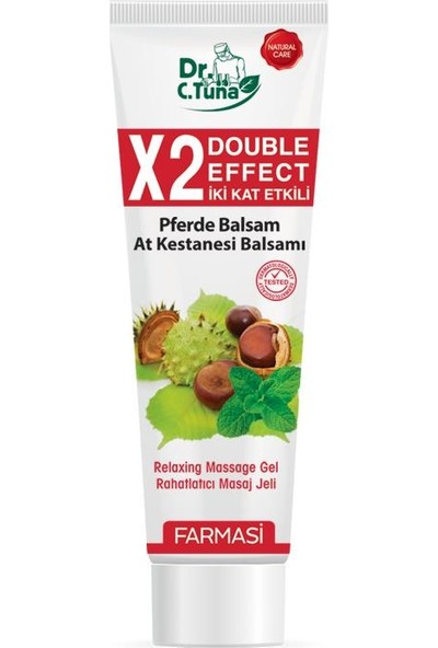 Farmasi Dr. C. Tuna Iki Kat Etkili At Kestanesi Masaj Jeli 125 ml Farmasi Dr. C. Tuna Iki Kat Etkili At Kestanesi Masaj Jeli 125 ml