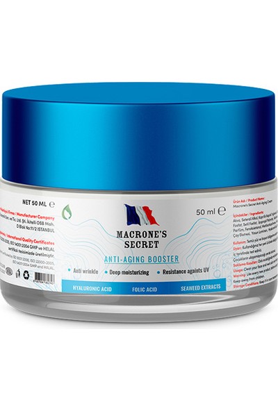 Macrone's Secret Anti Aging Yaşlanma Karşıtı Krem Macrone's Secret Anti Aging Yaşlanma Karşıtı Krem