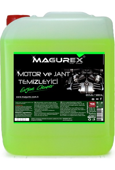 Magurex Motor ve Jant Temizleyici 5 lt Magurex Motor ve Jant Temizleyici 5 lt