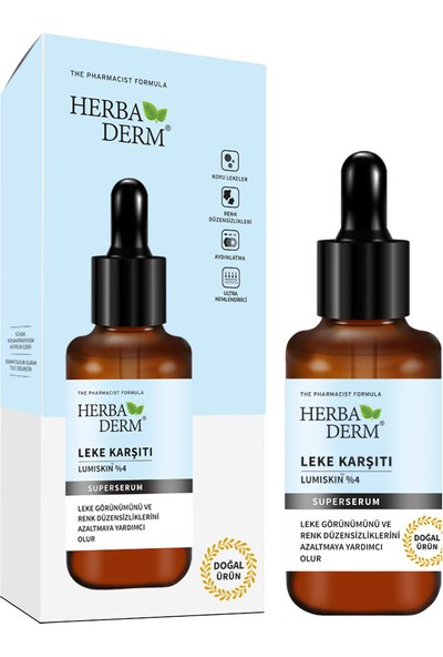 Herbaderm Superserum Leke Karşıtı (Lumıskın %4) 30 ml