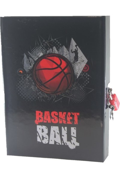 Mikro Basketbol Kilitli Hatıra Defteri