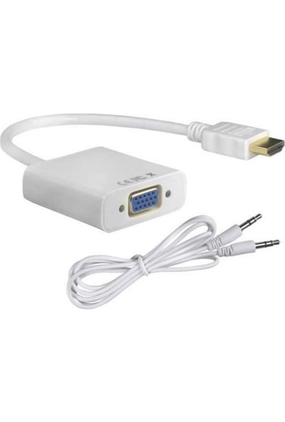 GOMAX Hdmı To VGA Dönüştürücü + Ses Kablosu