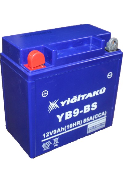 Yiğit Akü Motorsiklet Aküsü 12 V 9 Ah Yb9