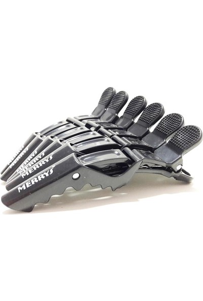 Merrys Saç Pensi 6'lı Siyah