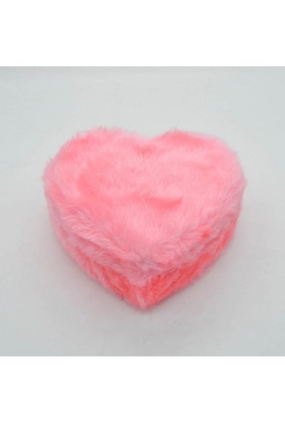 Ancheyn Kalpli Peluş Hediyelik Kutu Açık Pembe Renk 22 x 22 cm Ancheyn Kalpli Peluş Hediyelik Kutu Açık Pembe Renk 22 x 22 cm