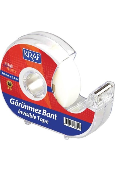 Kraf 1933K Görünmez Bant Kesici 19X 33 mm