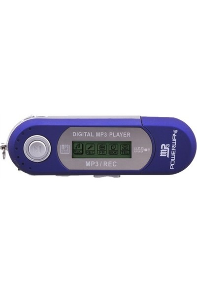 Powerway Pv-01 4 GB Mp3 Çalar - Mavi