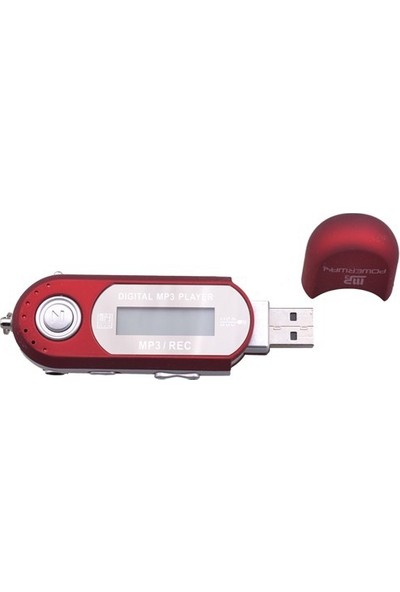 Powerway Pv-01 4 GB Mp3 Çalar - Kırmızı