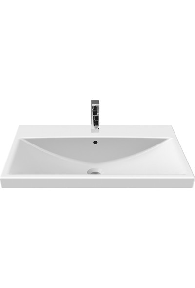 Turkuaz Cerastyle Elite Etajerli Lavabo 70 cm x 45 cm Turkuaz Cerastyle Elite Etajerli Lavabo 70 cm x 45 cm