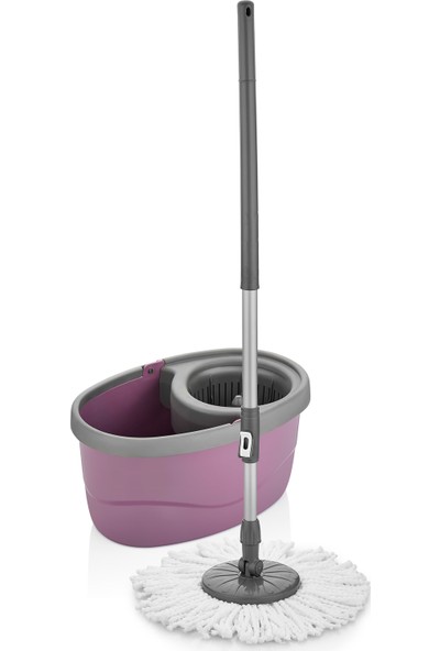 Sas Mopmatik Temizlik Kova Seti + Yedek Fiber Başlık Sas Mopmatik Temizlik Kova Seti + Yedek Fiber Başlık