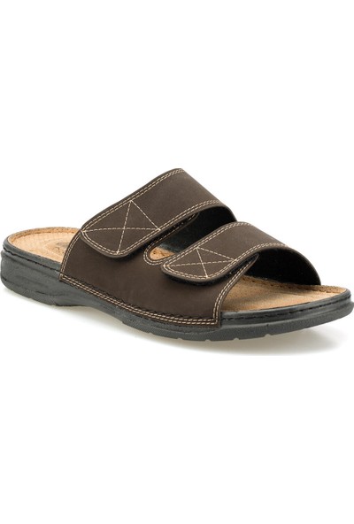 Polaris 160248.M Kahverengi Erkek Terlik