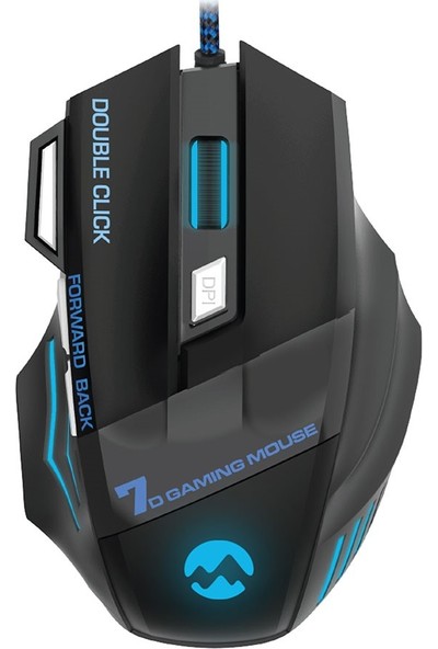 Everest SM-770 CHOPPER Usb Siyah Oyun Gaming Oyuncu Mouse