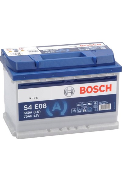 Bosch Akü 12V 70AH Efb 760 Cca Start-Stop Araç Aküsü S4 Bosch Akü 12V 70AH Efb 760 Cca Start-Stop Araç Aküsü S4