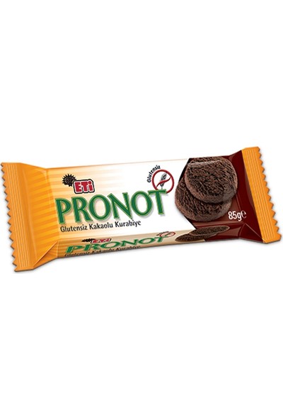 Eti Pronot Glutensiz Kakaolu Kurabiye 85 gr Eti Pronot Glutensiz Kakaolu Kurabiye 85 gr