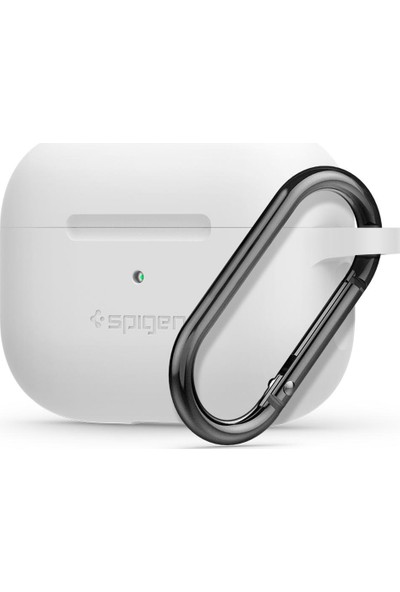 Spigen Apple AirPods Pro Kılıf Silicone Fit (Silikon) White - ASD00534 Spigen Apple AirPods Pro Kılıf Silicone Fit (Silikon) White - ASD00534