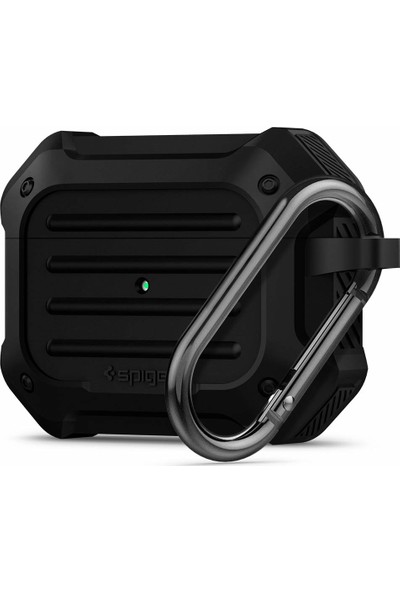 Spigen Apple AirPods Pro Kılıf Tough Armor Black - ASD00537 Spigen Apple AirPods Pro Kılıf Tough Armor Black - ASD00537