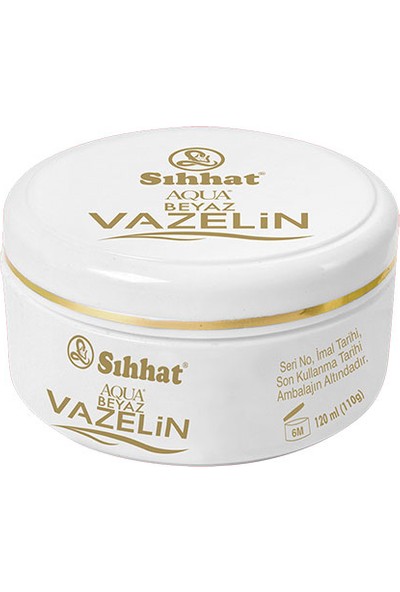 Vazelın Beyaz 120 gr Sıhhat