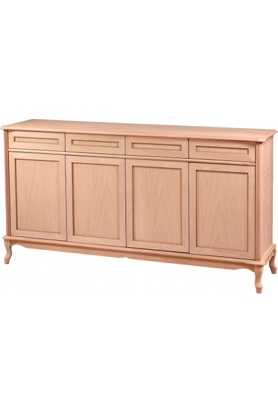 Masifart Aresi 180 cm Lükens Konsol Cilasız Ham Ahşap 3120