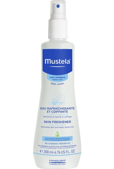 Mustela Skin Freshener Saç ve Vücut Spreyi 200 ml