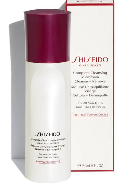 Shiseido Complete Cleansing Microfoam 180 ml Temizleyici Köpük