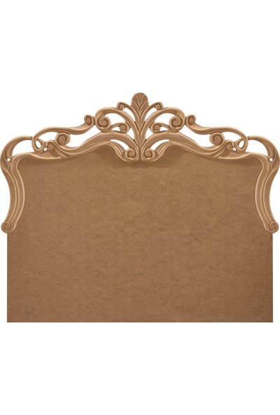 Masifart Brooke Alfa Yatak Başlığı Cilasız Ham Ahşap 8125