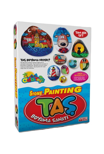 Adatoys Taş Boyama Sanatı