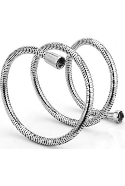 Tema Banyo Duş Hortumu Lüx Kromajlı Örgülü Spiral 180 cm