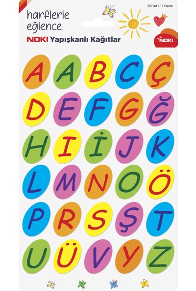 Nokı Memo Alfabetik Yapışkanlı Harf 15 Yp. Nokı Memo Alfabetik Yapışkanlı Harf 15 Yp.