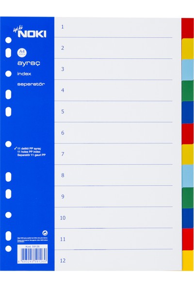 Noki Ayraç Pp 2X6 Renk
