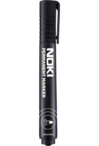 Noki Noki Marker Yuvarlak Uç Siyah