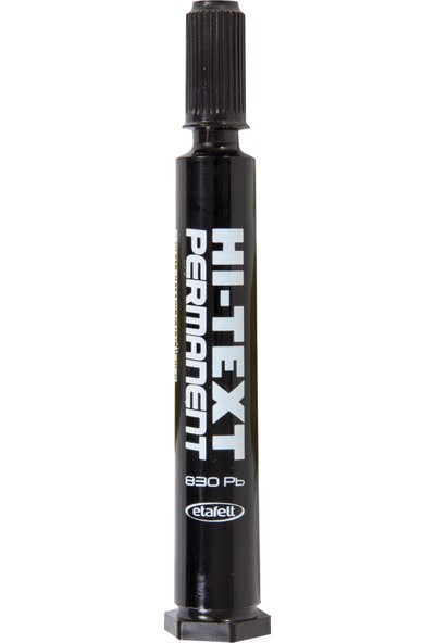 Hı-Text Permanent M. Yuvarlak Uç Siyah 830Pb Hı-Text Permanent M. Yuvarlak Uç Siyah 830Pb