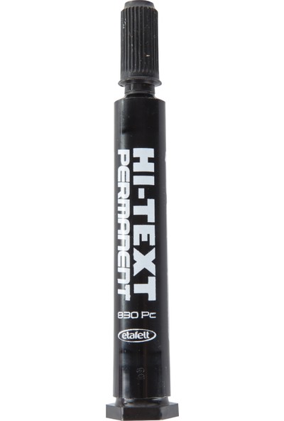 Hı-Text Permanent M. Kesik Uçlu Siyah 830Pc Hı-Text Permanent M. Kesik Uçlu Siyah 830Pc