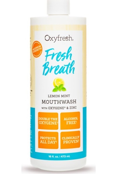 Oxyfres Nane Limon Ağız Bakım Suyu 473 ml Oxyfres Nane Limon Ağız Bakım Suyu 473 ml