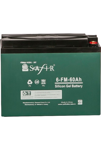 Safir Akü 12V - 60 Ah (Yeni Tarihli) 5'li